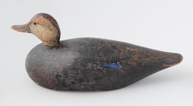 A. ELMER CROWELL BLACK DUCK DECOY by A. Elmer Crowell on artnet