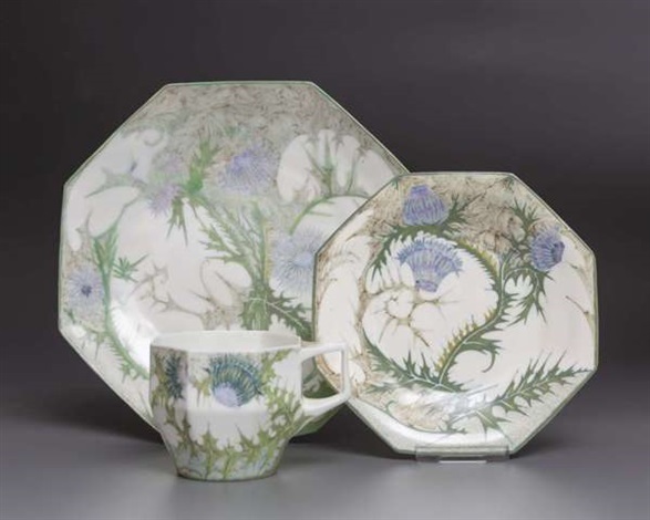 An Art Nouveau breakfast set by Samuel Schellink on artnet
