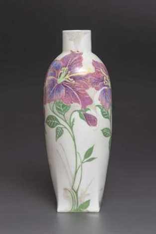A Rozenburg Art Nouveau eggshell porcelain vase, Sam Schellink by ...