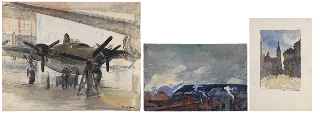 Three original works by Alice Kent Stoddard on artnet