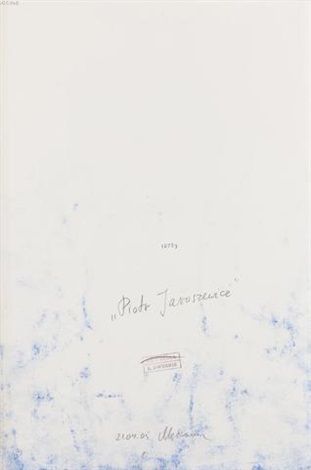PIOTR JAROSZEWICZ by Edward Dwurnik on artnet