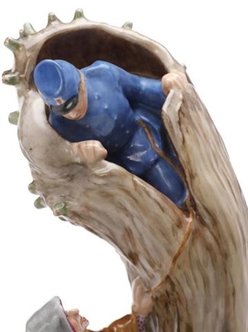 The Tinderbox. Porcelain figurine. by Hans Tegner and Jens Jacob Bregnø ...