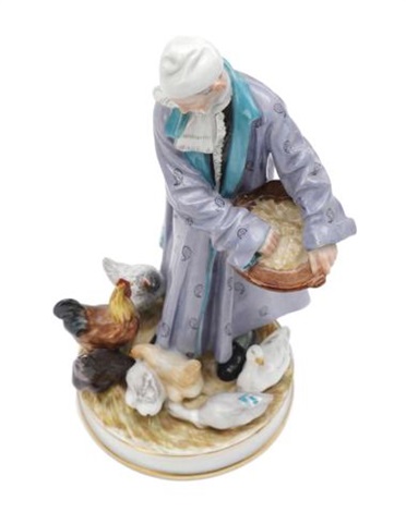 Five porcelain figures by Hans Tegner and Jens Jacob Bregnø on artnet