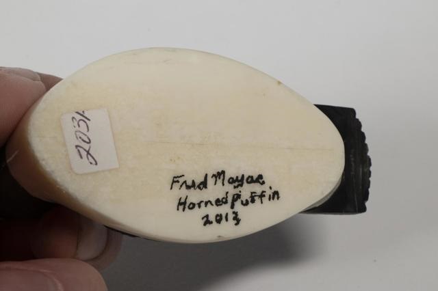 4 INUIT BIRD SCULPTURES BY LARRY, FRED AND TED MAYAC by Larry, Fred and ...