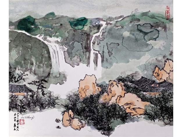 The Masterworks of Chang Dai-chien 6 works by Zhang Daqian on artnet