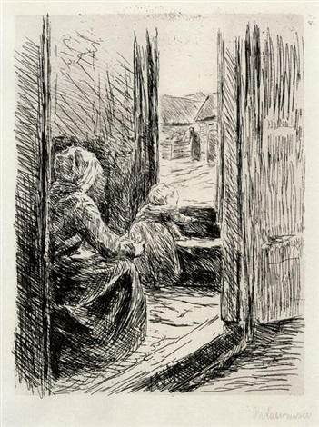 Mutter und Kind by Max Liebermann on artnet