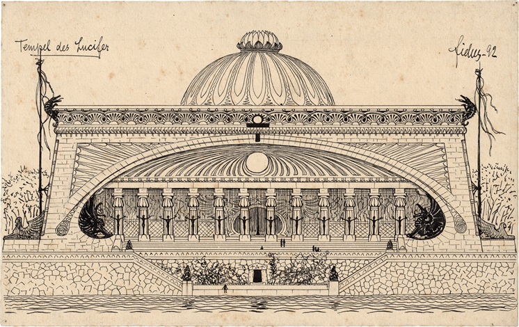 Tempel des Lucifer by Fidus on artnet