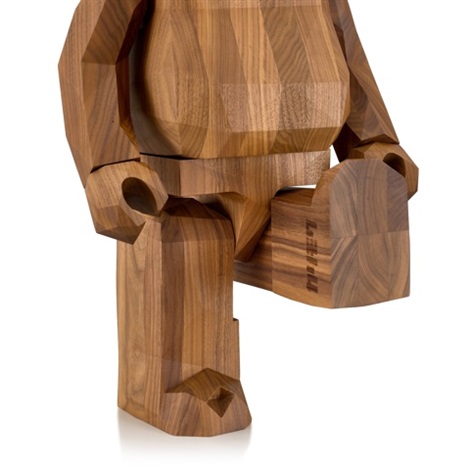 BEARBRICK Fragment Design x Karimoku Polygon 1000 by Medicom Toy on artnet