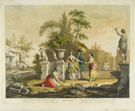 Months of the Year by Francesco Bartolozzi on artnet