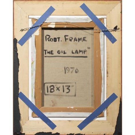 The Oil Lamp by Robert Aaron Frame on artnet