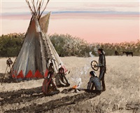 Allen Sapp Auctions Results | Artnet