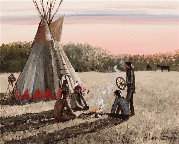 The Way it Used to Be by Allen Sapp on artnet