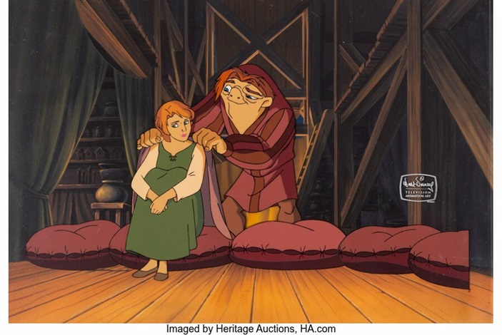 The Hunchback of Notre Dame II Quasimodo and Madellaine Key Master ...