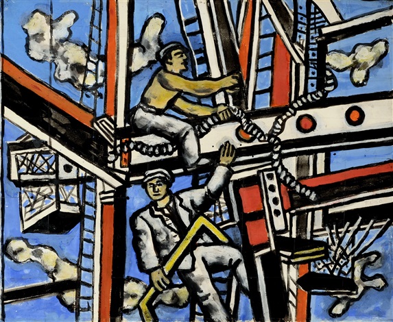 Les Constructeurs The Builders by Fernand Léger on artnet