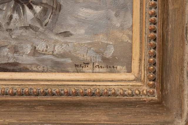 Visser met paard en wagen op strand by Willem George Frederik Jansen on artnet