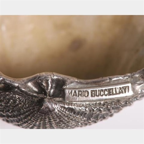 Mario Buccellati sterling covered shells to include signed Buccellati ...