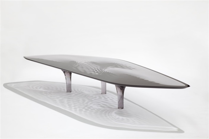 Coffee Table Liquid Glacial Colour by Zaha Hadid on artnet