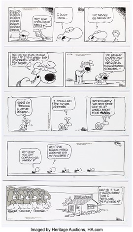 Roger Bollen Animal Crackers Daily Comic Strip Original Art group of 10 ...