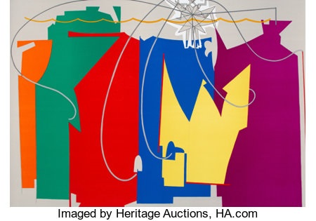 Rope Dancer Accompanies Herself with her Shadows by Man Ray on artnet