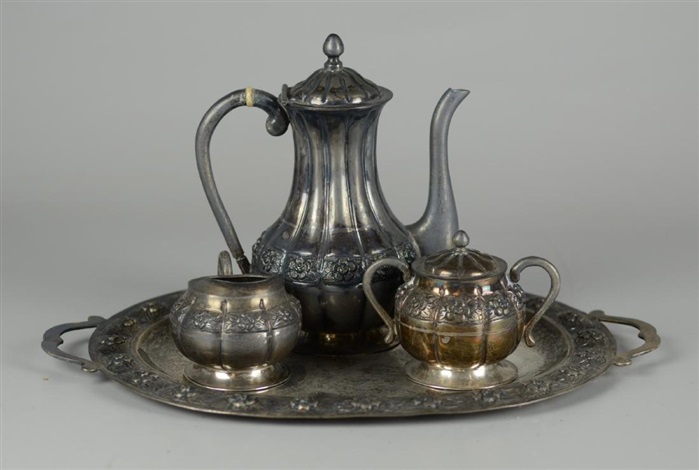 Sanborns Mexico sterling silver tea set by Sanborns Hermanos on artnet