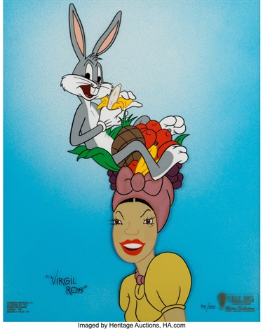Tropical Hare Bugs Bunny Carmen Miranda Limited Edition Cel 94500Warner ...