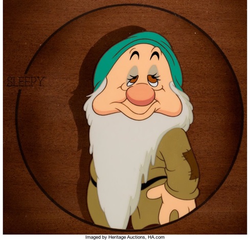 Snow White and the Seven Dwarfs Disney Portrait Series Sleepy Limited ...