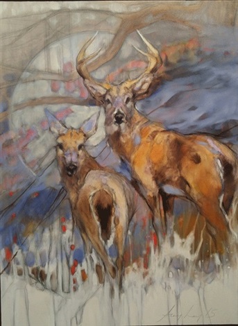 The Guardian and the Moon by Amy Lay on artnet