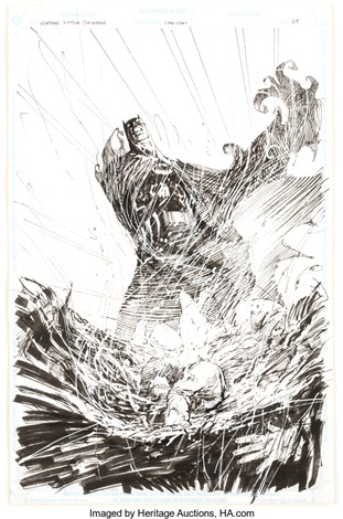 Joe Staton and Bill Sienkiewicz Batman Death of the Innocents One-Shot ...