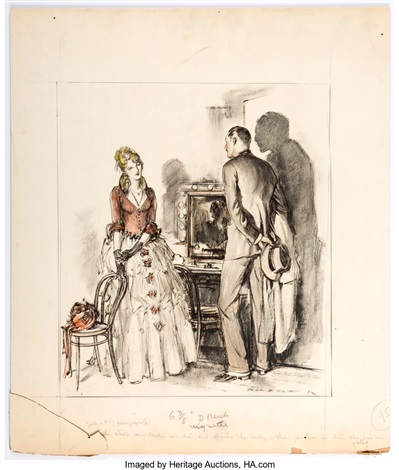 Henry Patrick Raleigh The Saturday Evening Post Illustration Original ...