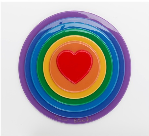 Rainbow Target by Peter Blake on artnet
