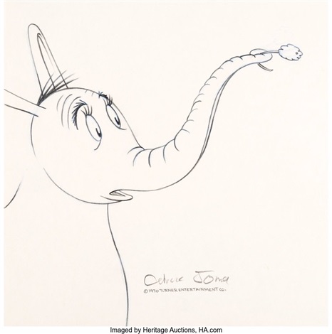 Dr. Seuss Horton Hears a Who Horton Animation Drawing MGM, 1970 by ...