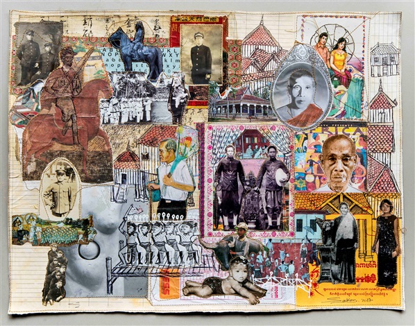 Japan and France Face Each Other in Cambodia by Leang Seckon on artnet