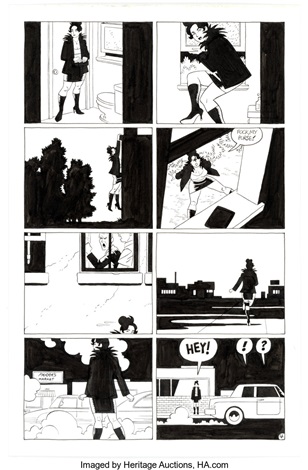 Jaime Hernandez Love and Rockets Vol2 19 Story Page 4 Original Art ...