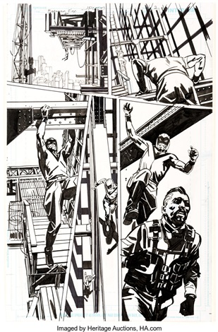 John Paul Leon BatmanIncorporated Special 1 Story Pages 2 and 6 ...
