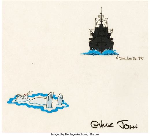 The White Seal Kotick Production Cel Setup Chuck Jones Productions ...