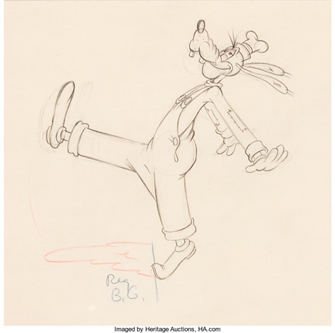 Clock Cleaners Goofy Animation Drawing Walt Disney, 1937 by Walt Disney ...