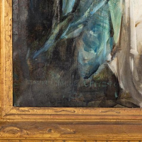 PORTRAIT OF MRS. BAUER by Howard Chandler Christy on artnet