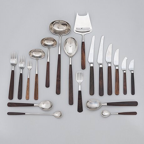 A 124-piece set of Lion de Luxe cutlery, Hackman Sorsakoski, Finland by ...