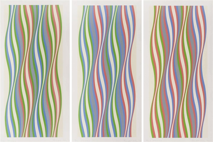 Green Dominance, Blue Dominance Red Dominance complete set of 3 works ...