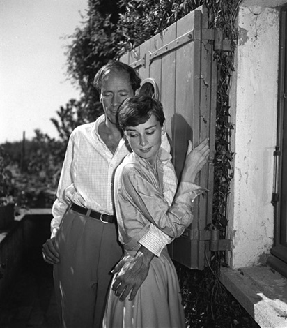 Audrey Hepburn Mel Ferrer by Philippe Halsman on artnet
