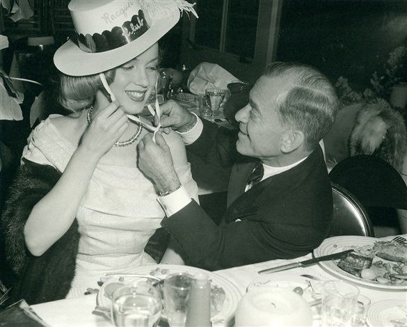 Raquet Club, Marilyn Monroe and Johnny Hyde on New Years Party by Bruno ...