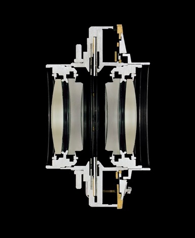 Cutaway model Rodenstock Apo-Ronar 3609 Copal 3 by Christopher Williams ...