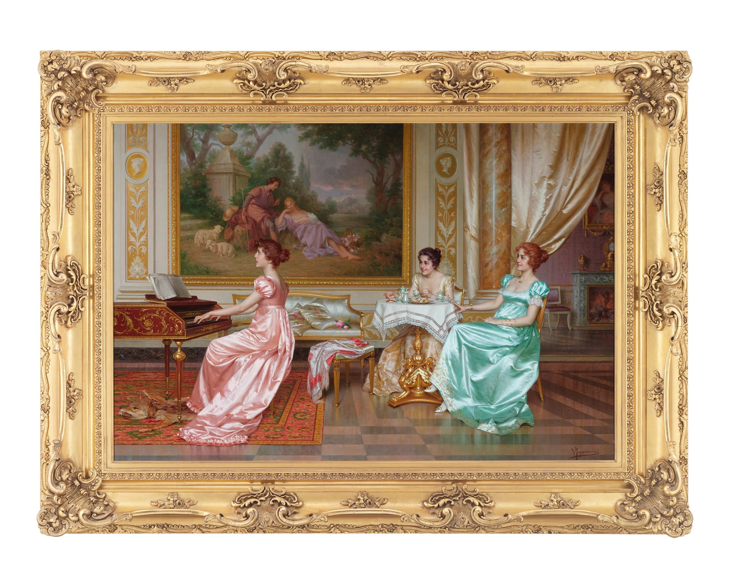 Victorian Parlor Painting