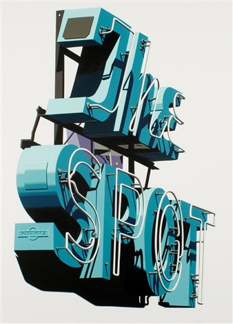 The Spot by Robert Cottingham on artnet