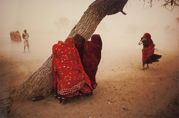 Dust Storm, Rajasthan, India by Steve McCurry on artnet