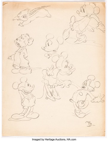 Mickey Mouse Model Sheet