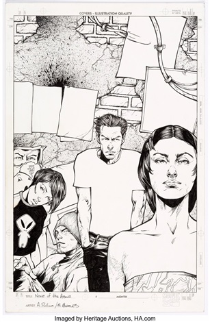 Adam Pollina and Mark Morales Generation X 63 Unpublished Cover ...