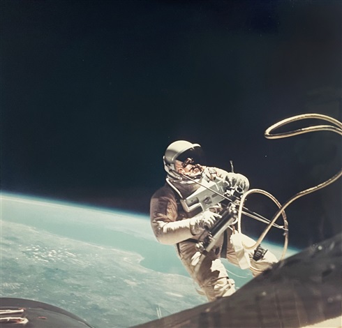 First US Spacewalk, Ed Whites EVA over Texas, June 3-7 by NASA on artnet