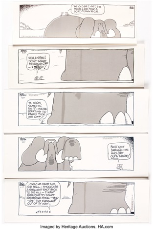 Roger Bollen Animal Crackers Daily Comic Strip Original Art group of 10 ...