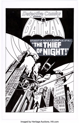 Ed Hannigan and Chris Rooks Detective Comics 529 Cover Re-creation ...